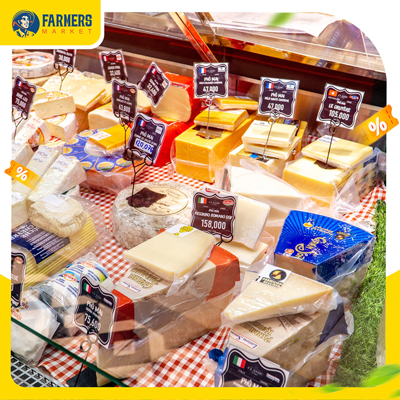 Cheese at Farmers’ Market Hai Ba Trung, Ho Chi Minh City